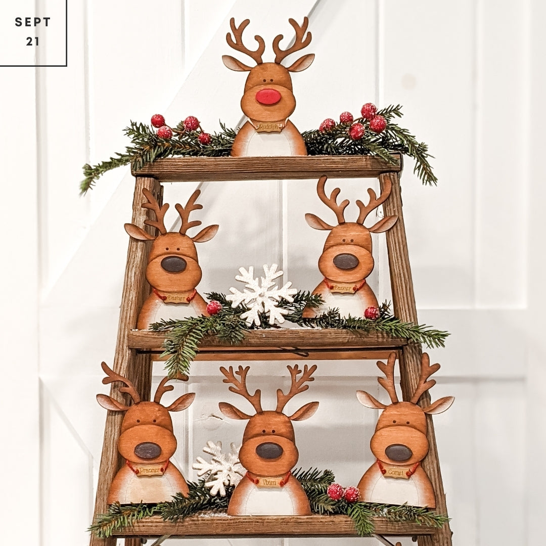 Reindeer Set Paint Colors – Peach + Valley Designs